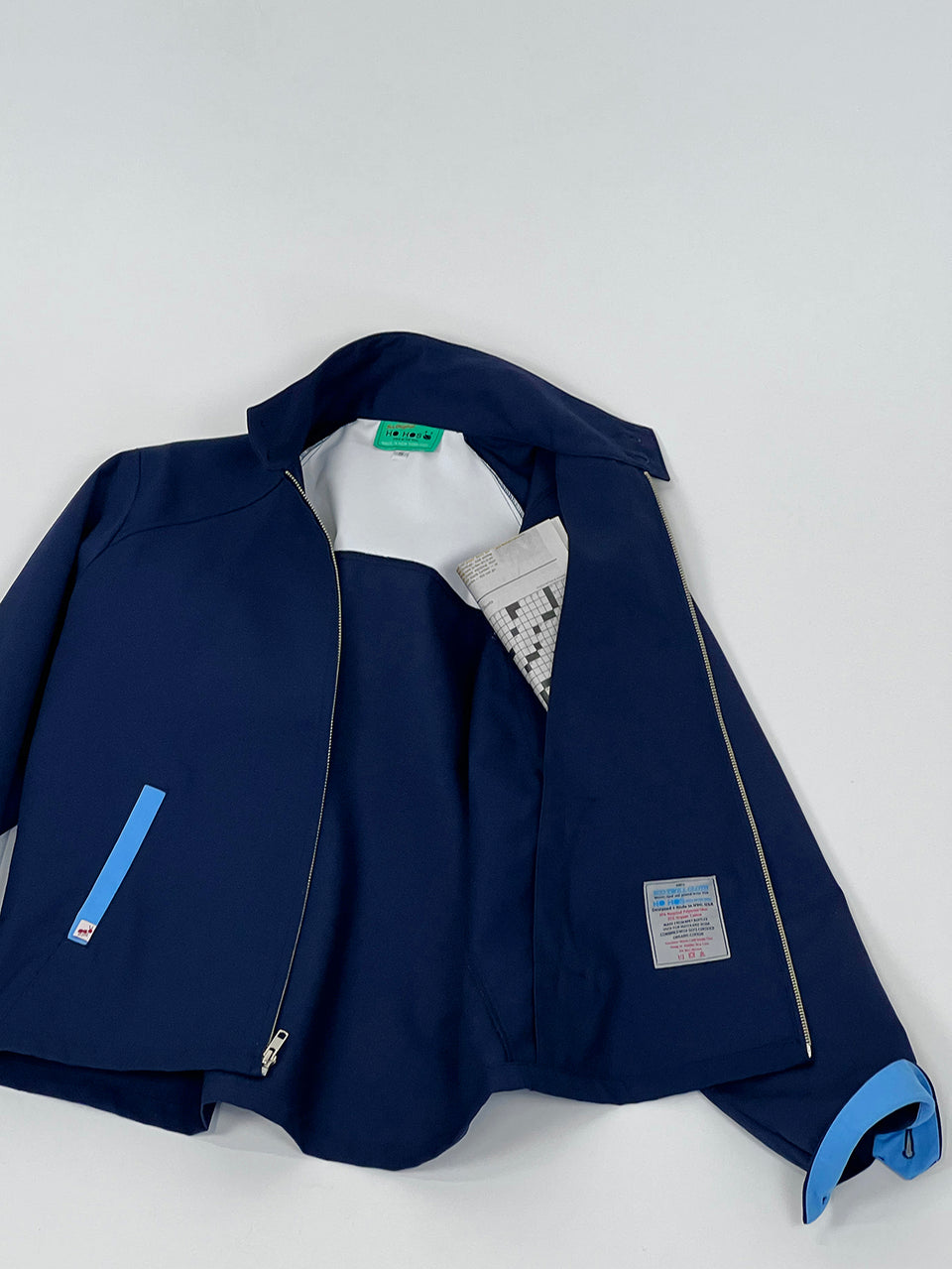 "In the Navy" Color Block Jacket