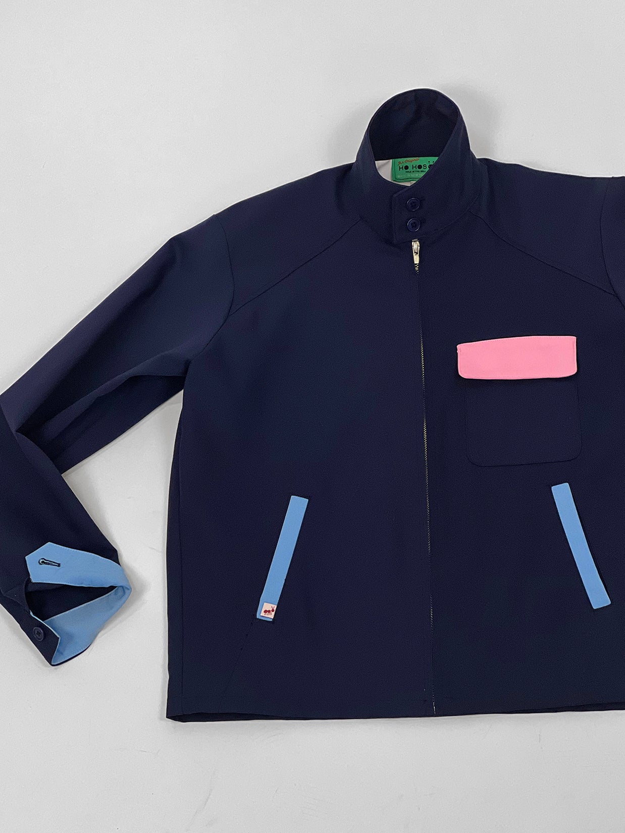 "In the Navy" Color Block Jacket
